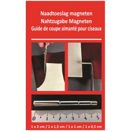Guides de coupe aimantés pour ciseaux